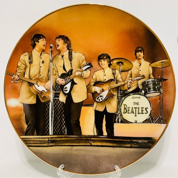 Delphi | Art | The Beatles At Shea Stadium Delphi Collector Plate ...